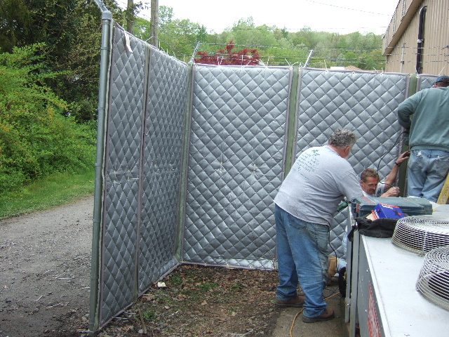 Soundproofing an exterior chiller - Acoustical Surfaces
