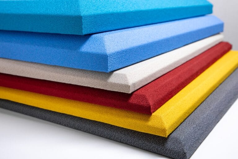 Fabric Wrapped Sound Absorbing Ceiling & Wall Panels