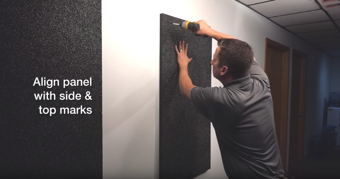 Installing Sound Silencer Panels | Acoustical Surfaces