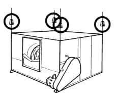 Double Deflection Neoprene Spring Vibration Isolation Hanger